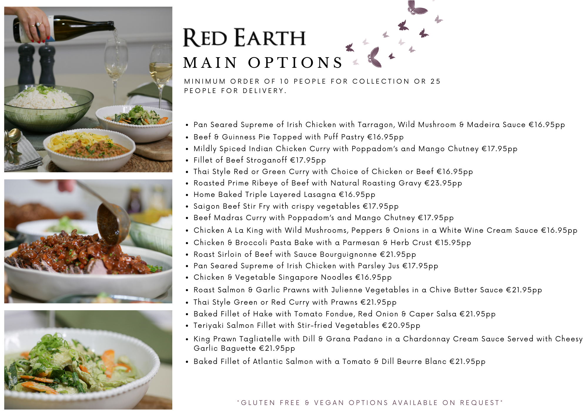 Catering Experience – Red Earth